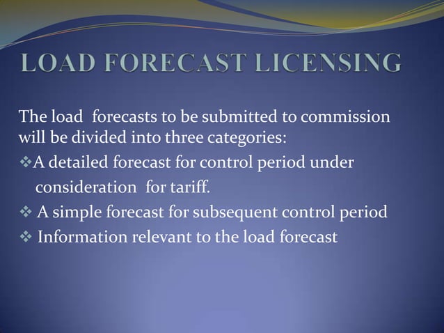 Load foecasting and power procurement planning in power sector | PPT