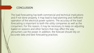 Electrical Load forcasting | PPTX