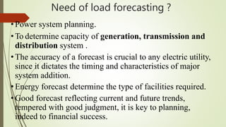 Electrical Load forcasting | PPTX