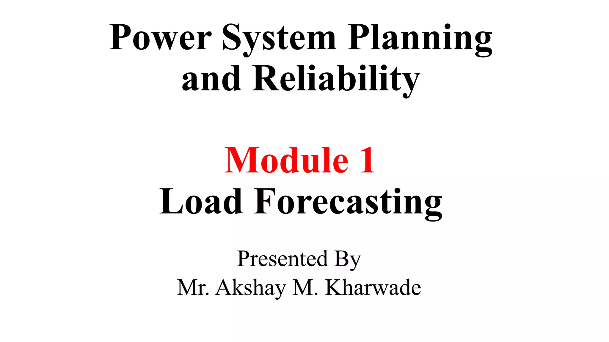 Load forecasting | PPTX | Home Appliances | Home & Garden
