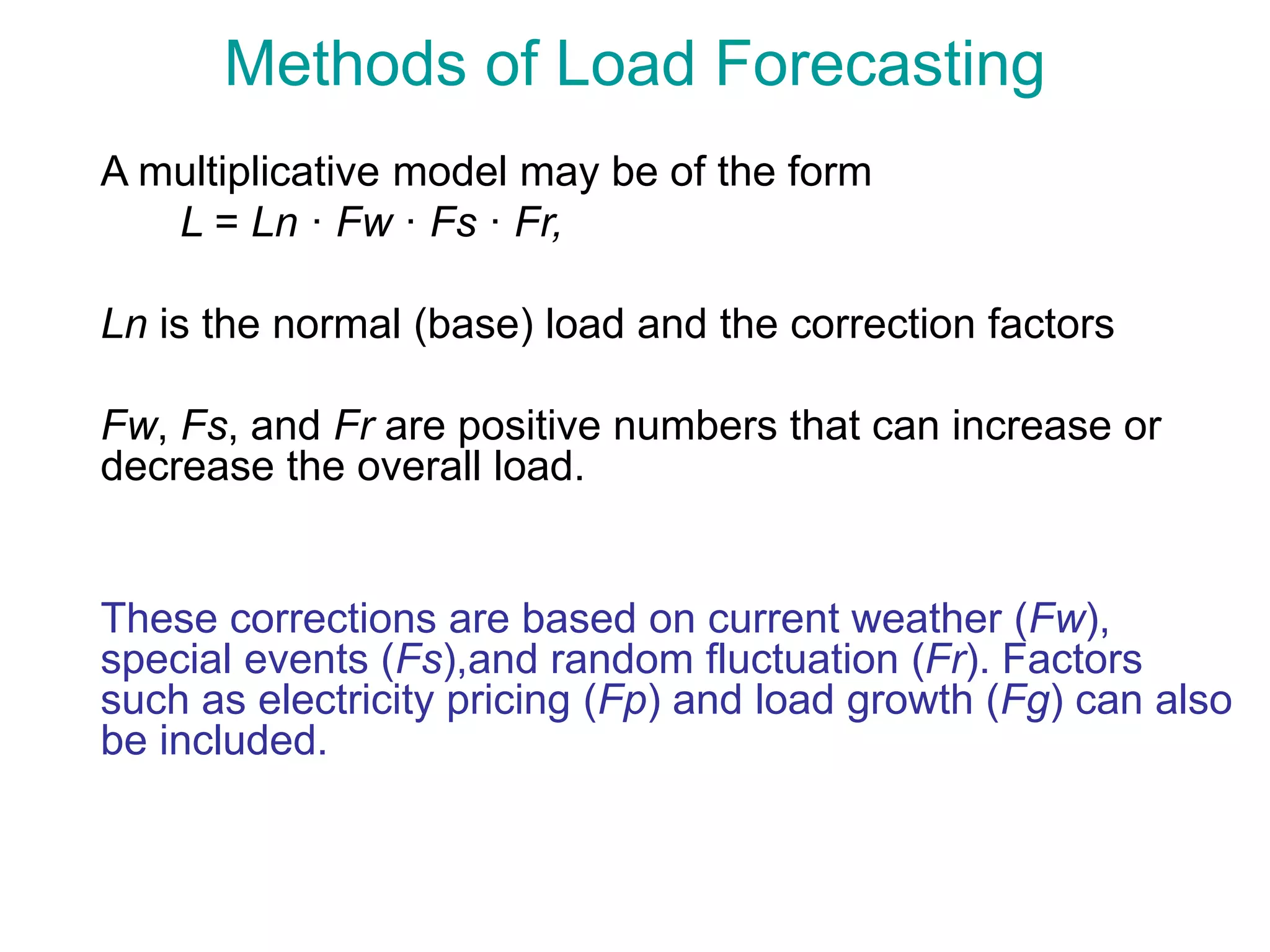 LOAD FORECASTING.ppt