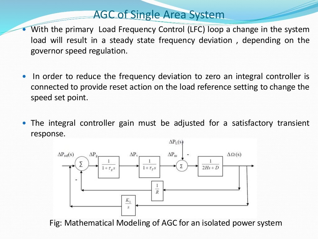 Load Frequency Control of Two Area System