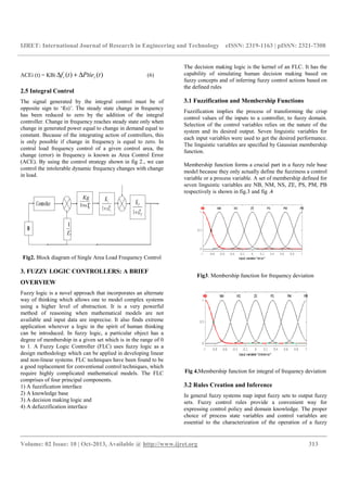 Load frequency control in co ordination with | PDF