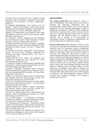 Load frequency control in co ordination with | PDF