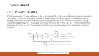 LOAD FREQUENCY CONTROL USING ELECTRIC VEICHLE SYSTEM IN INTERCONNECTED ...