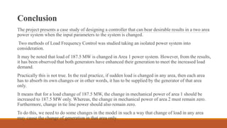 LOAD FREQUENCY CONTROL USING ELECTRIC VEICHLE SYSTEM IN INTERCONNECTED ...