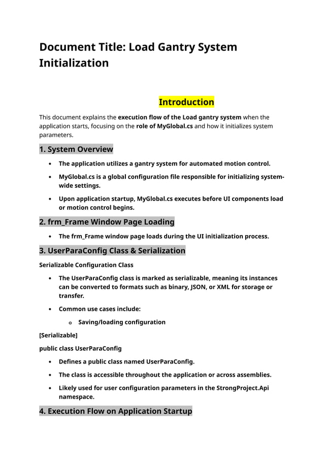 Load Gantry Documentation Documents of Strong | PDF