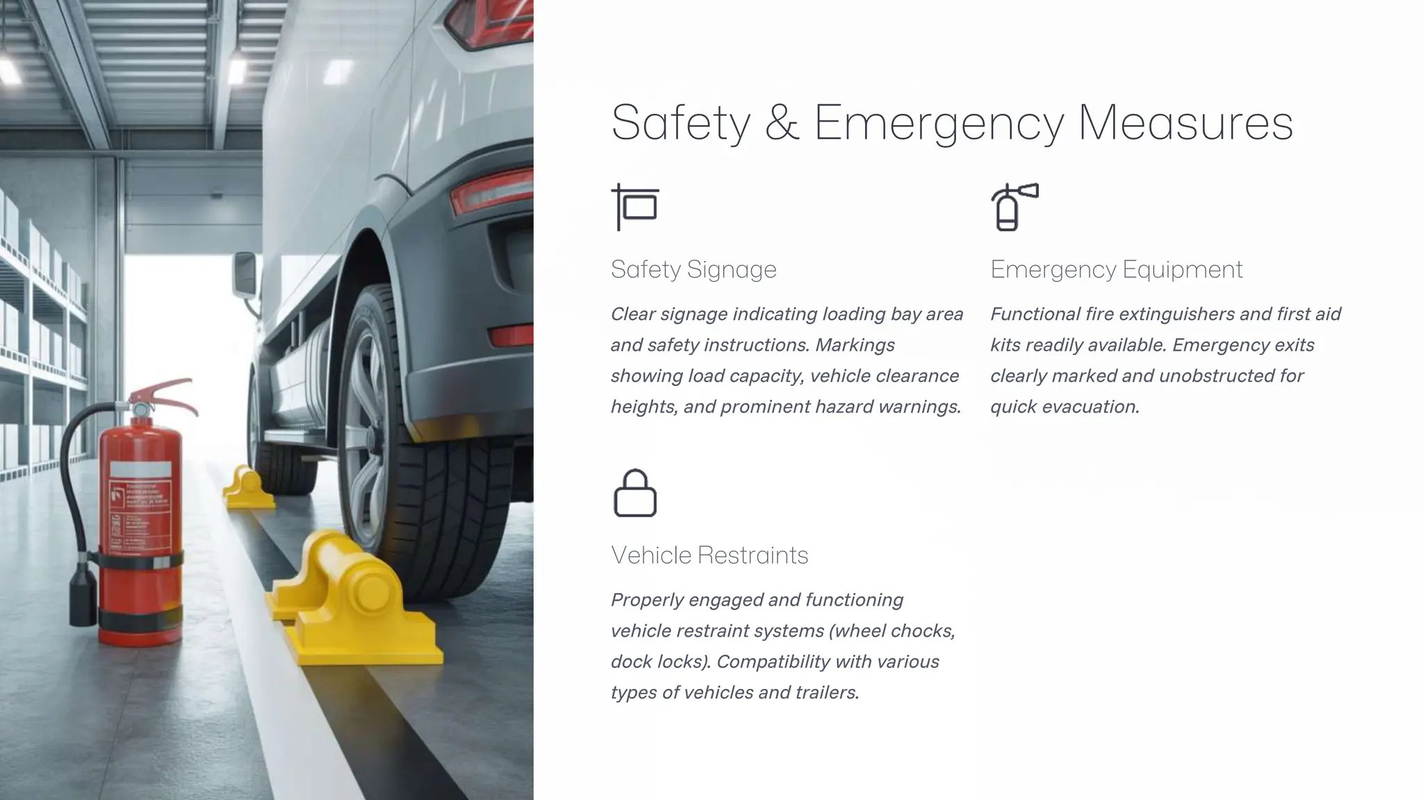 Loading Bay Inspection Checklist with eAuditor Audits & Inspections | PDF