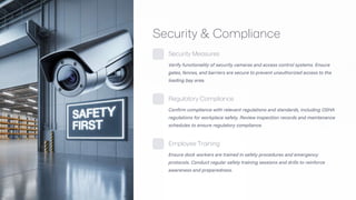 Loading Bay Inspection Checklist with eAuditor Audits & Inspections | PDF