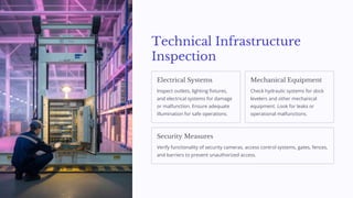 Loading bay inspection checklist with eAuditor Audits & Inspections | PDF