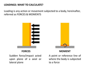 Loading Calculation - Pressure Vessel and Structural | PPTX