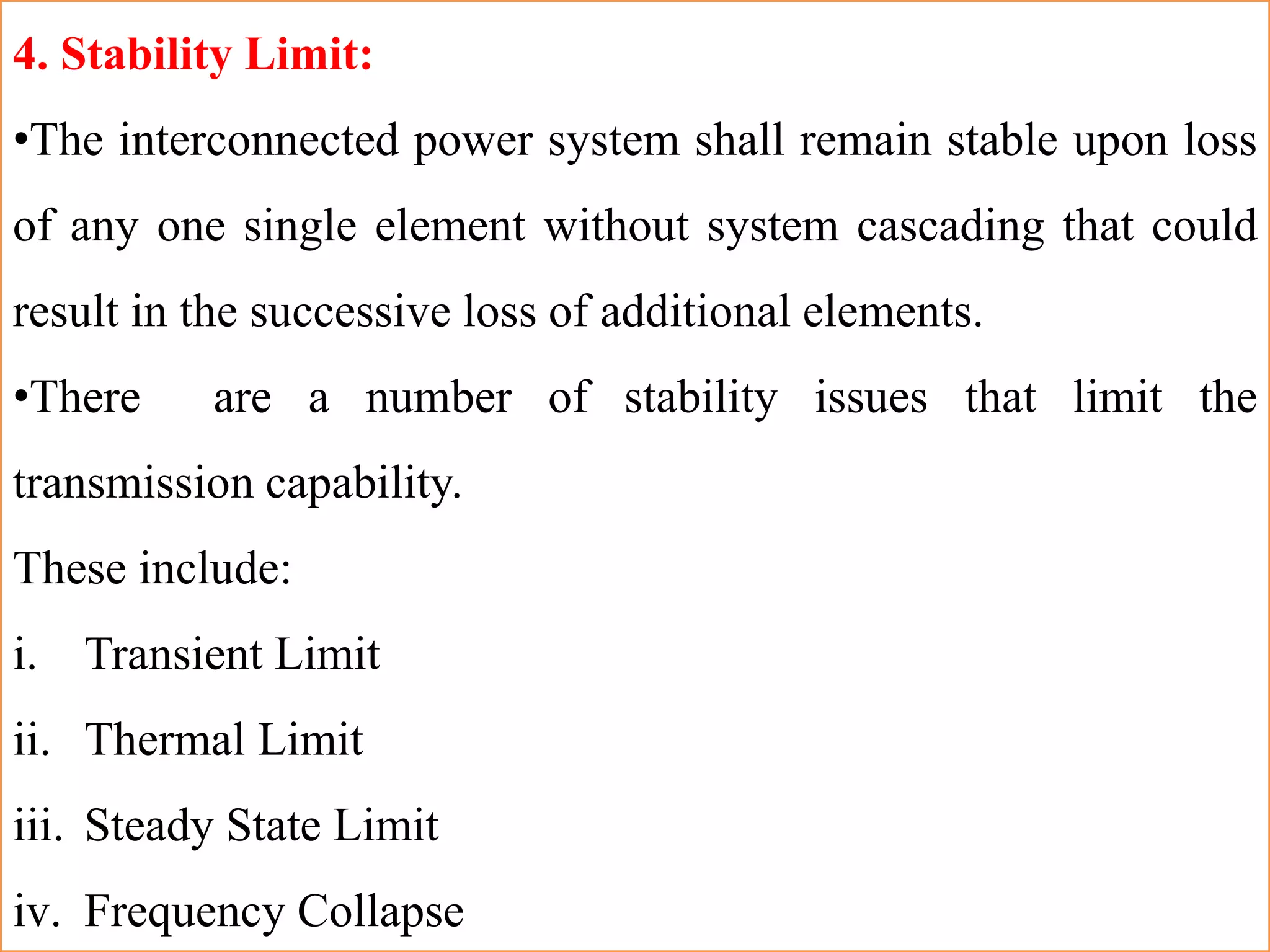 Loading Capability Limits of Transmission Lines | PPTX