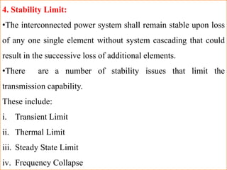 Loading Capability Limits of Transmission Lines | PPTX