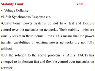 Loading Capability Limits of Transmission Lines | PPTX