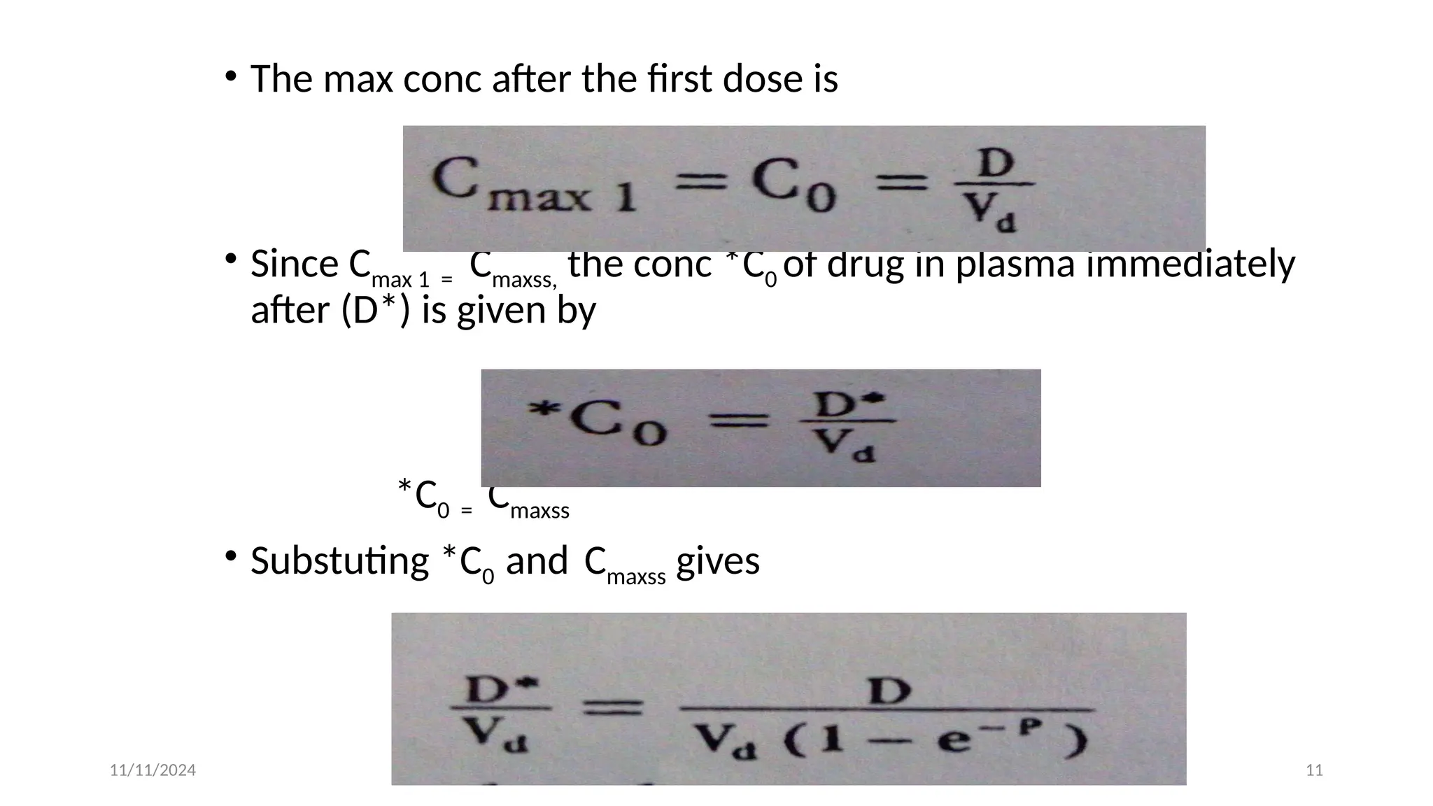 loading dose and maintainance dose.power point(pptx) | PPTX