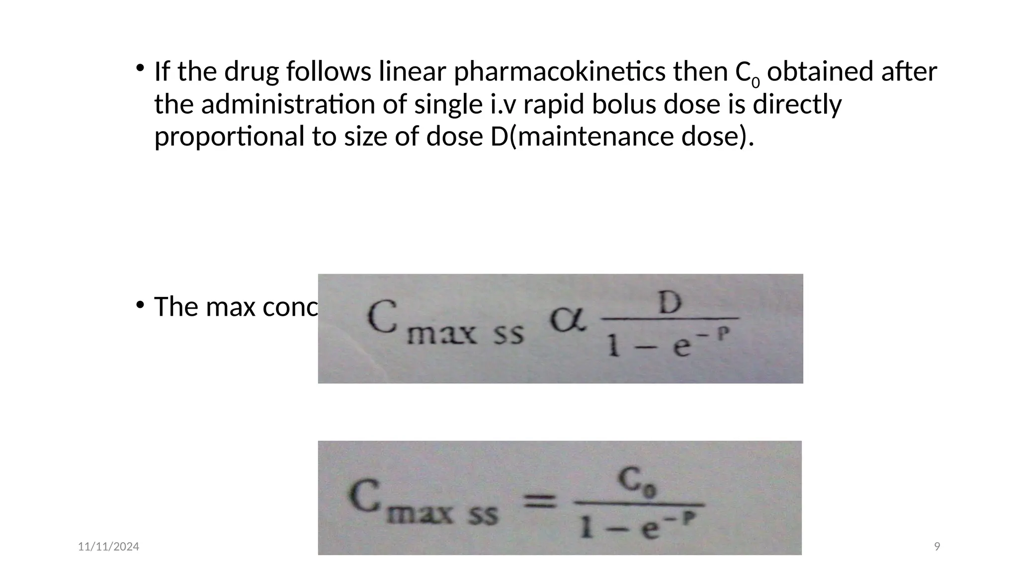 loading dose and maintainance dose.power point(pptx) | PPTX