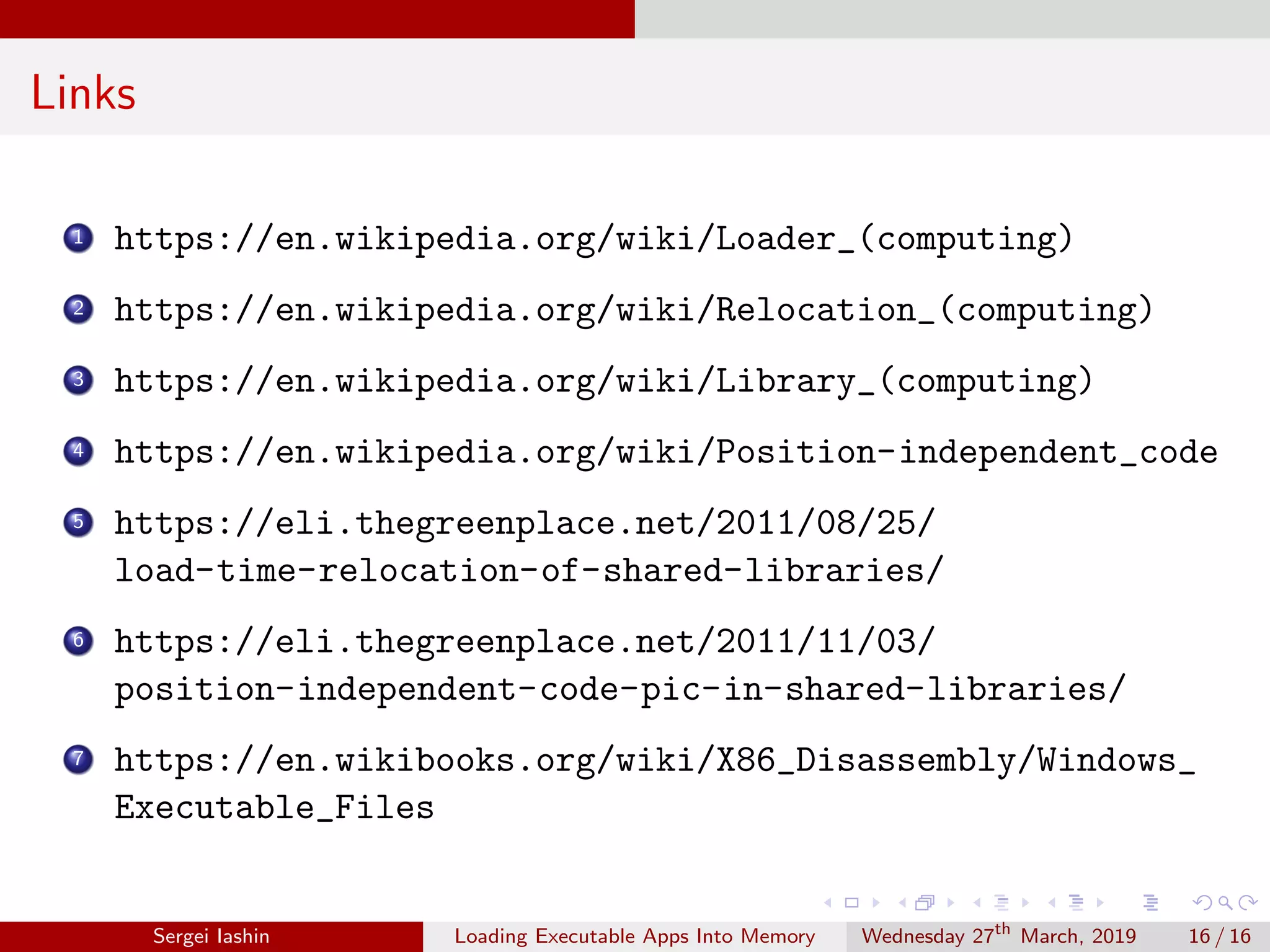Loading executable apps into memory | PPT
