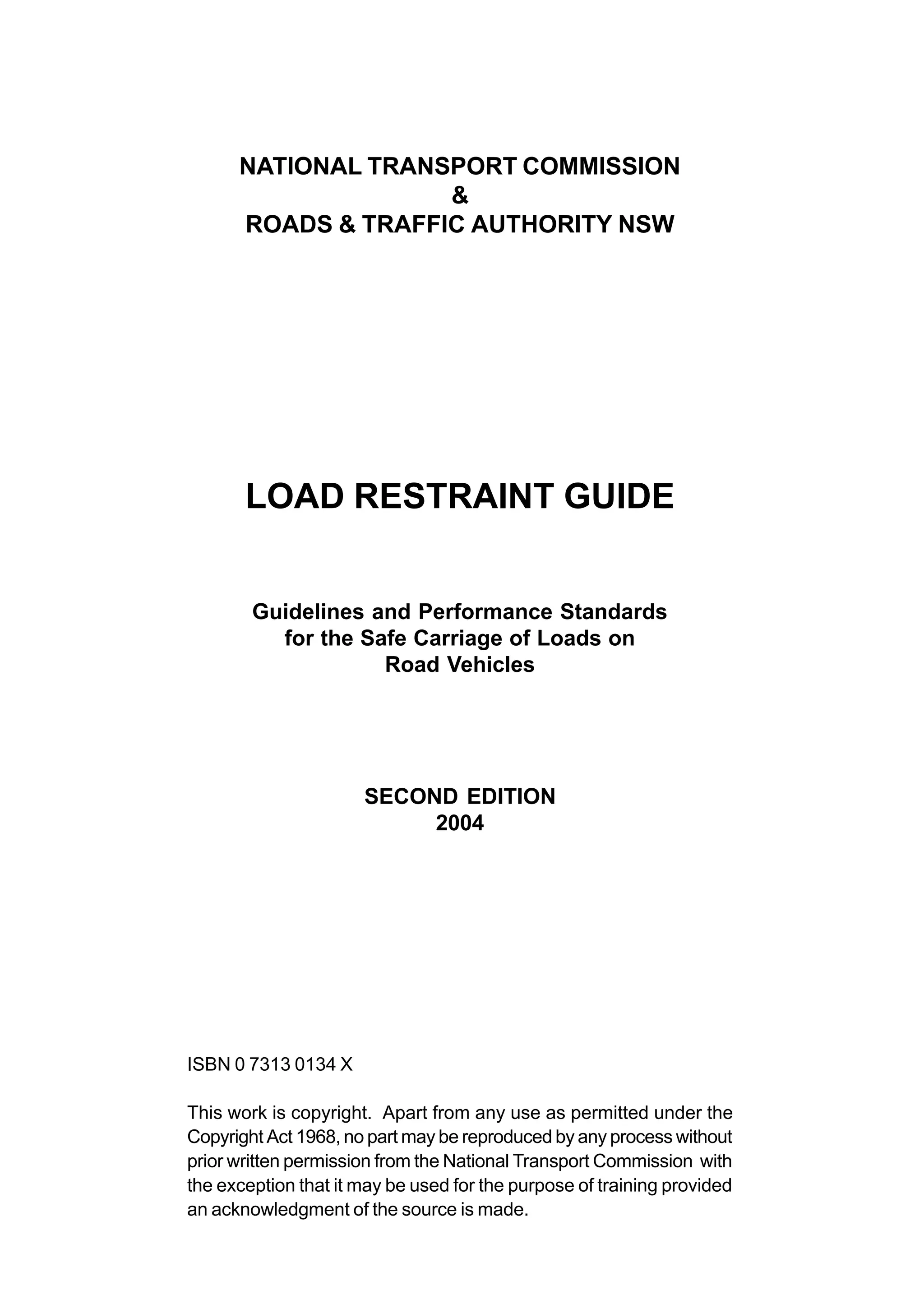 Loading and lashing guidance 2024 edition | PDF
