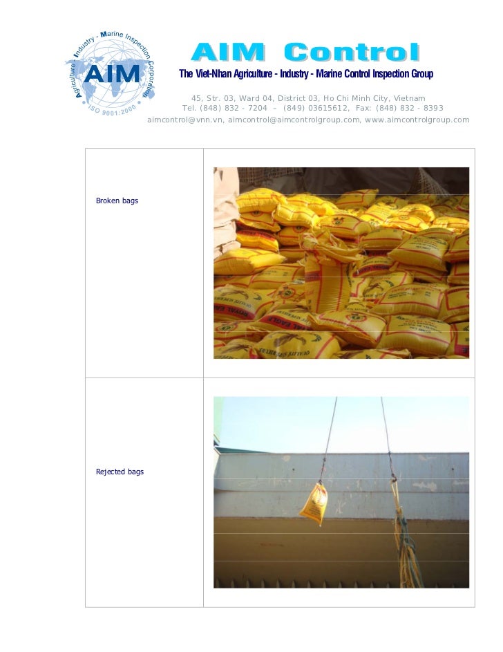 Loading inspection report | PDF | Manufacturing Industry | Industries