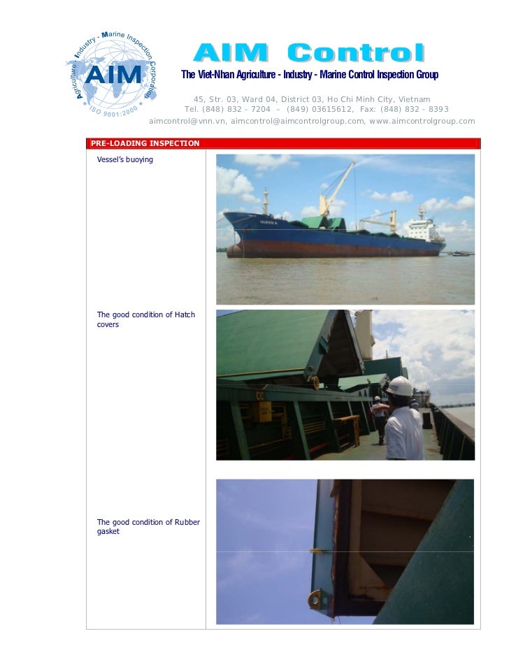 Loading inspection report | PDF | Manufacturing Industry | Industries