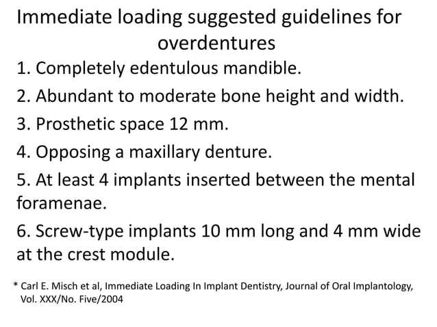 Loading protocols in implant | PPTX | Bone and Joint Conditions | Diseases and Conditions
