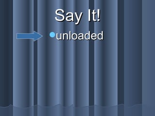 Loading the airplane vocabulary | PPT