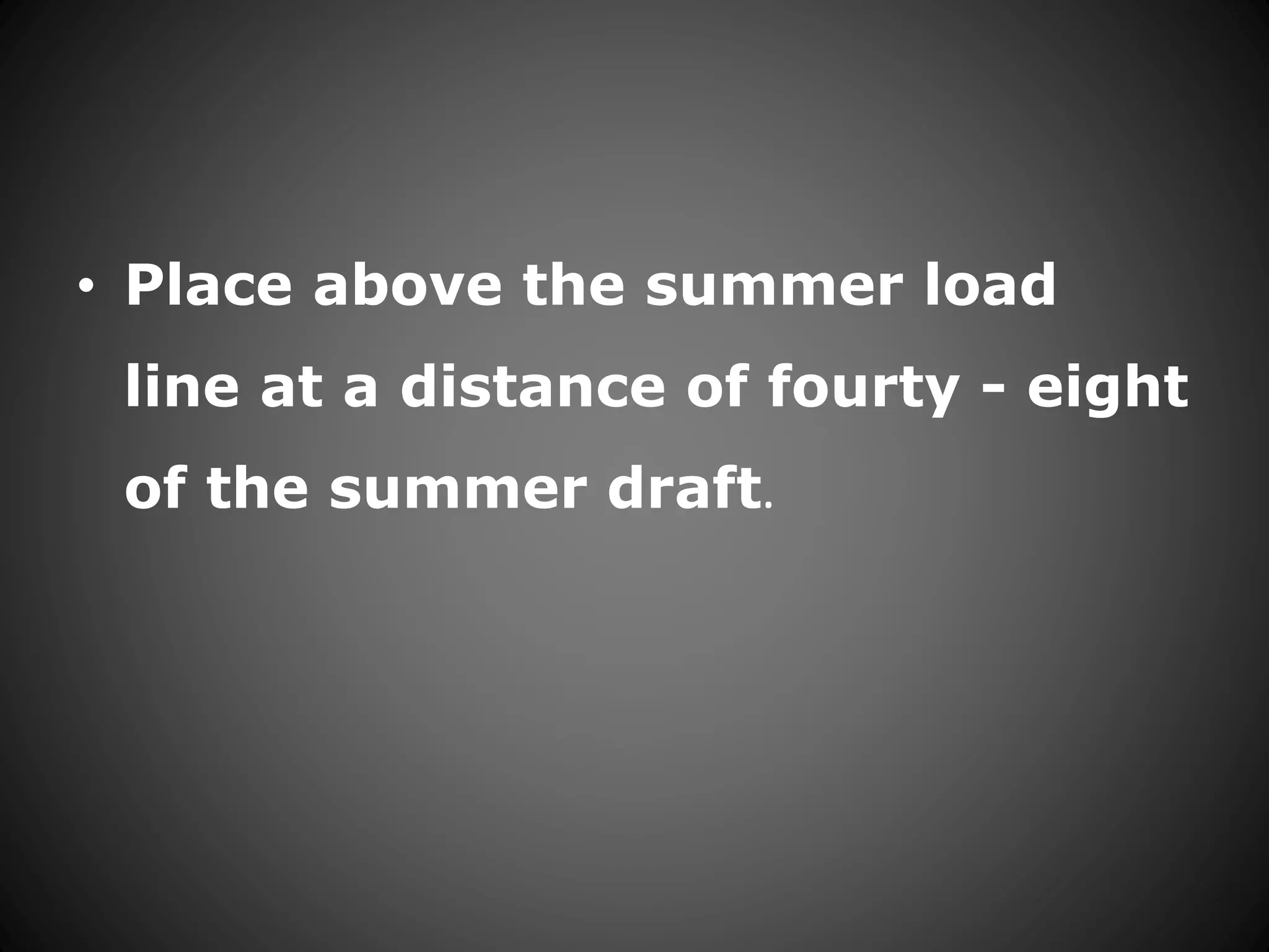 Loadlines & draft marks | PPTX