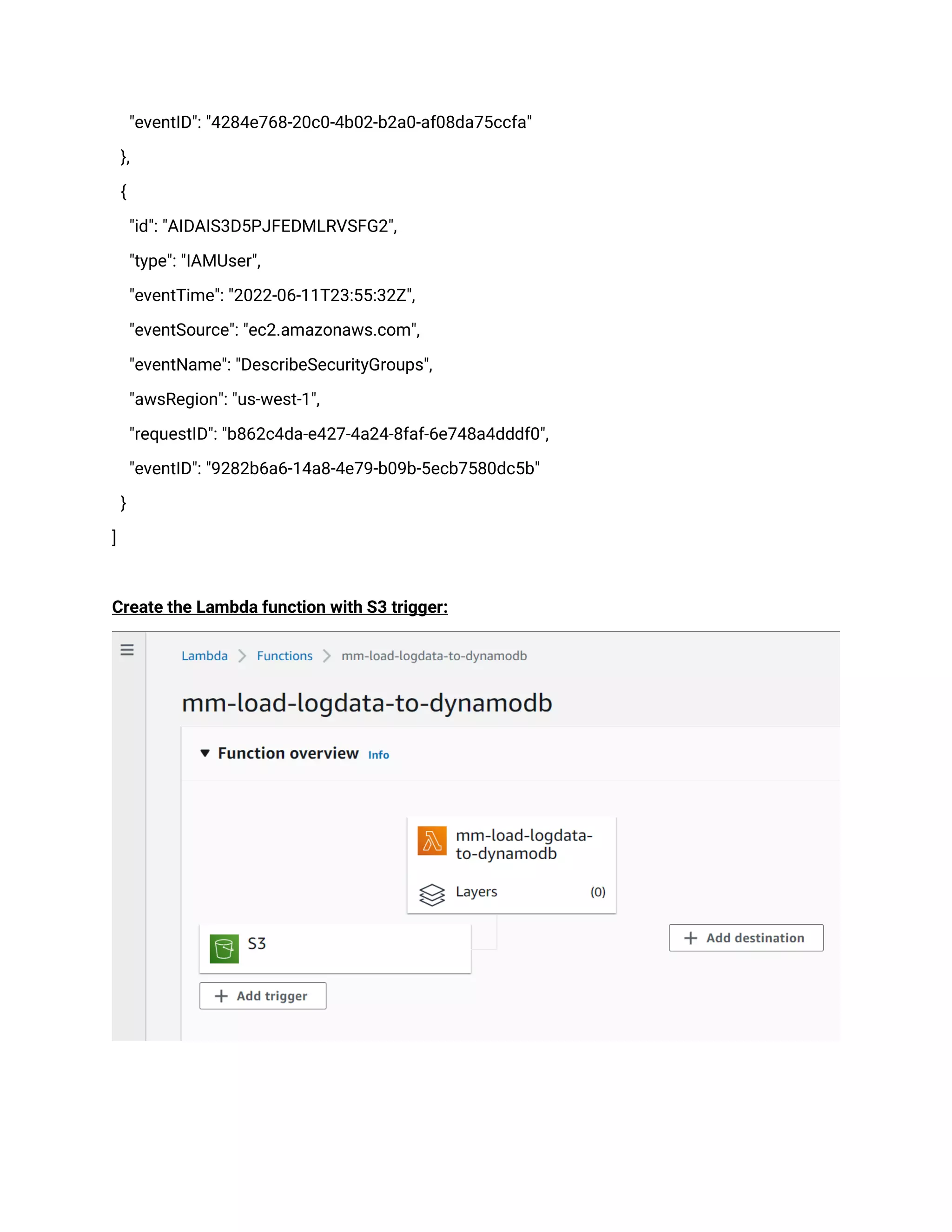 Load Log Data into DynamoDB | PDF