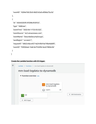 Load Log Data into DynamoDB | PDF