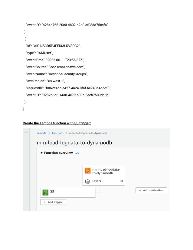 Load Log Data into DynamoDB | PDF