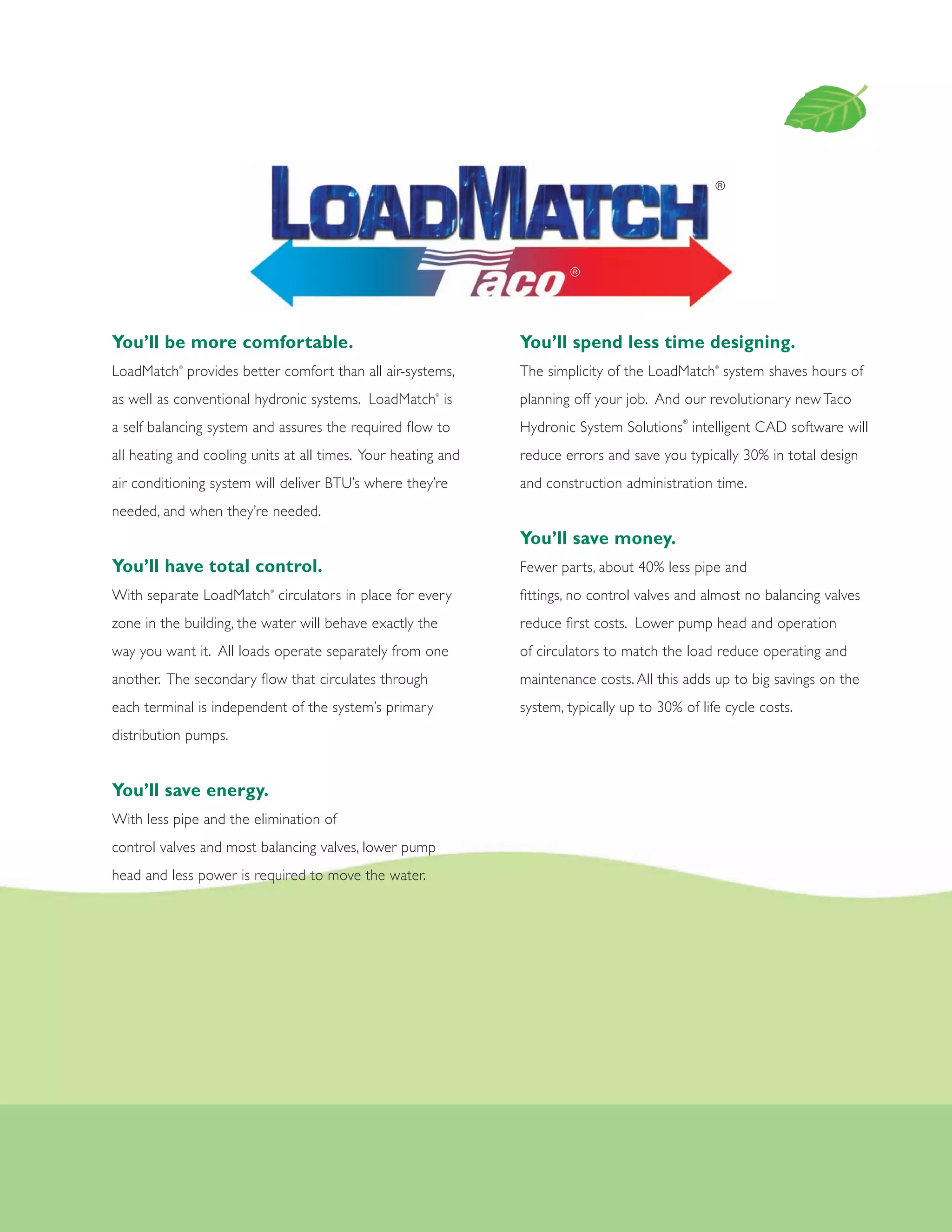 Load Match Brochure | PDF