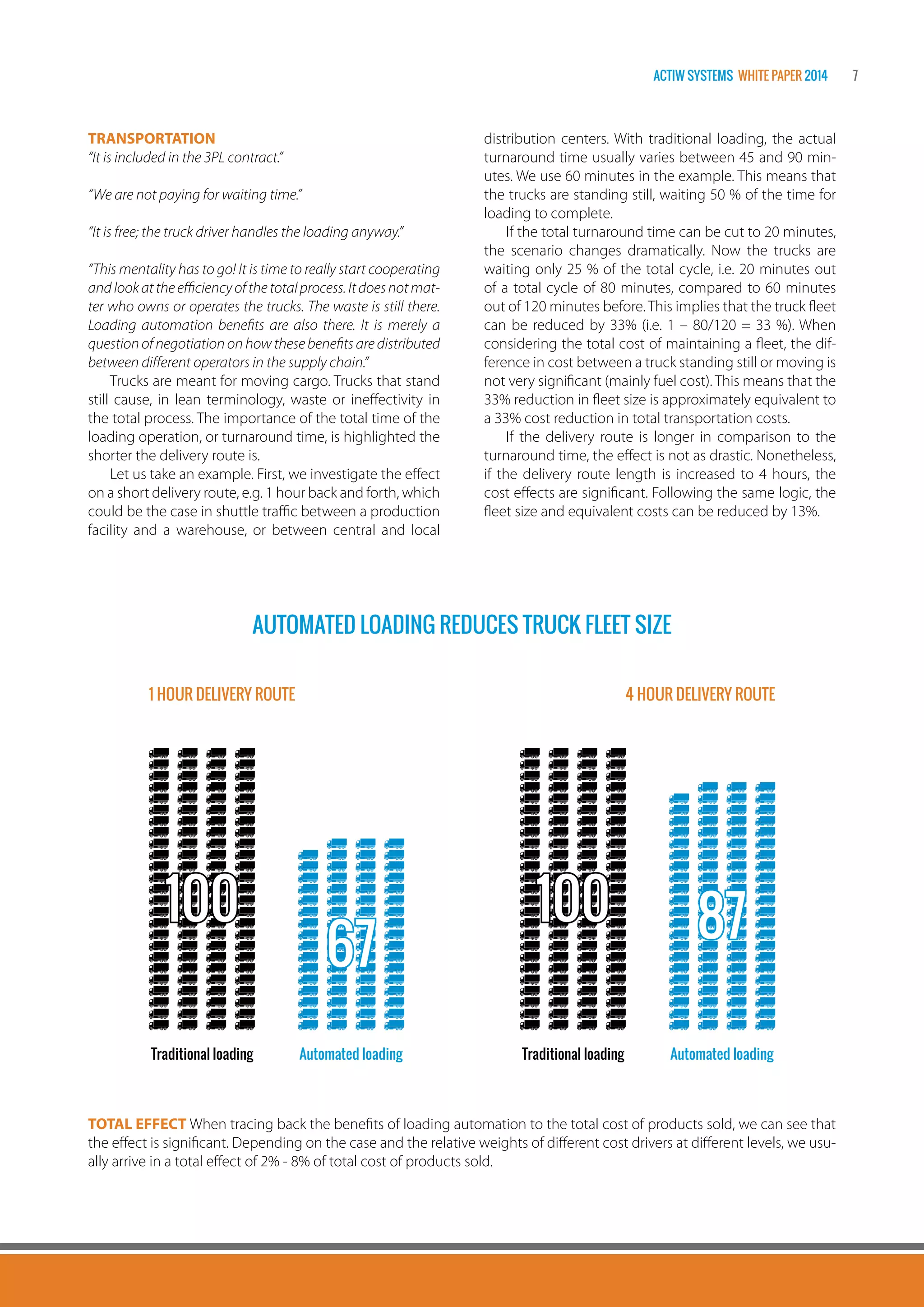 Automated Truck Loading White Paper- Actiw LoadMatic | PDF