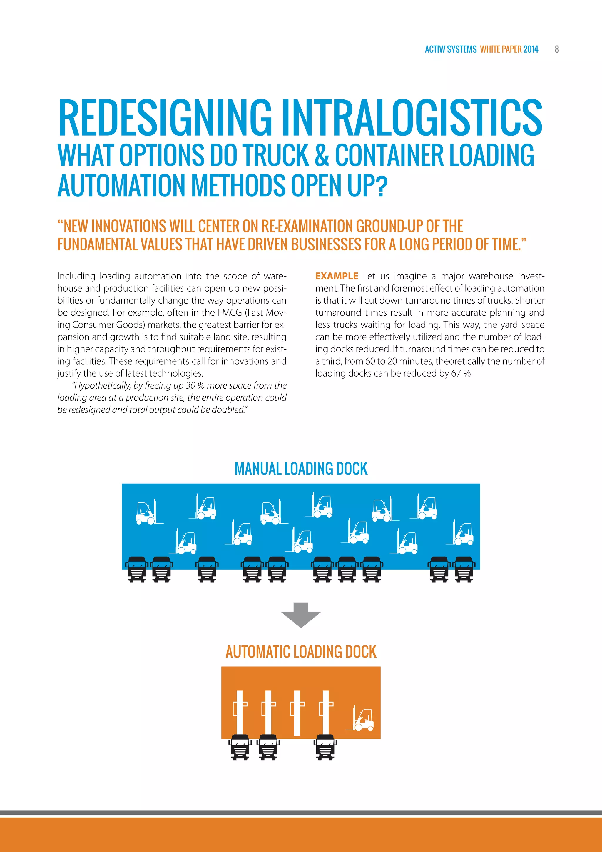 Automated Truck Loading White Paper- Actiw LoadMatic | PDF