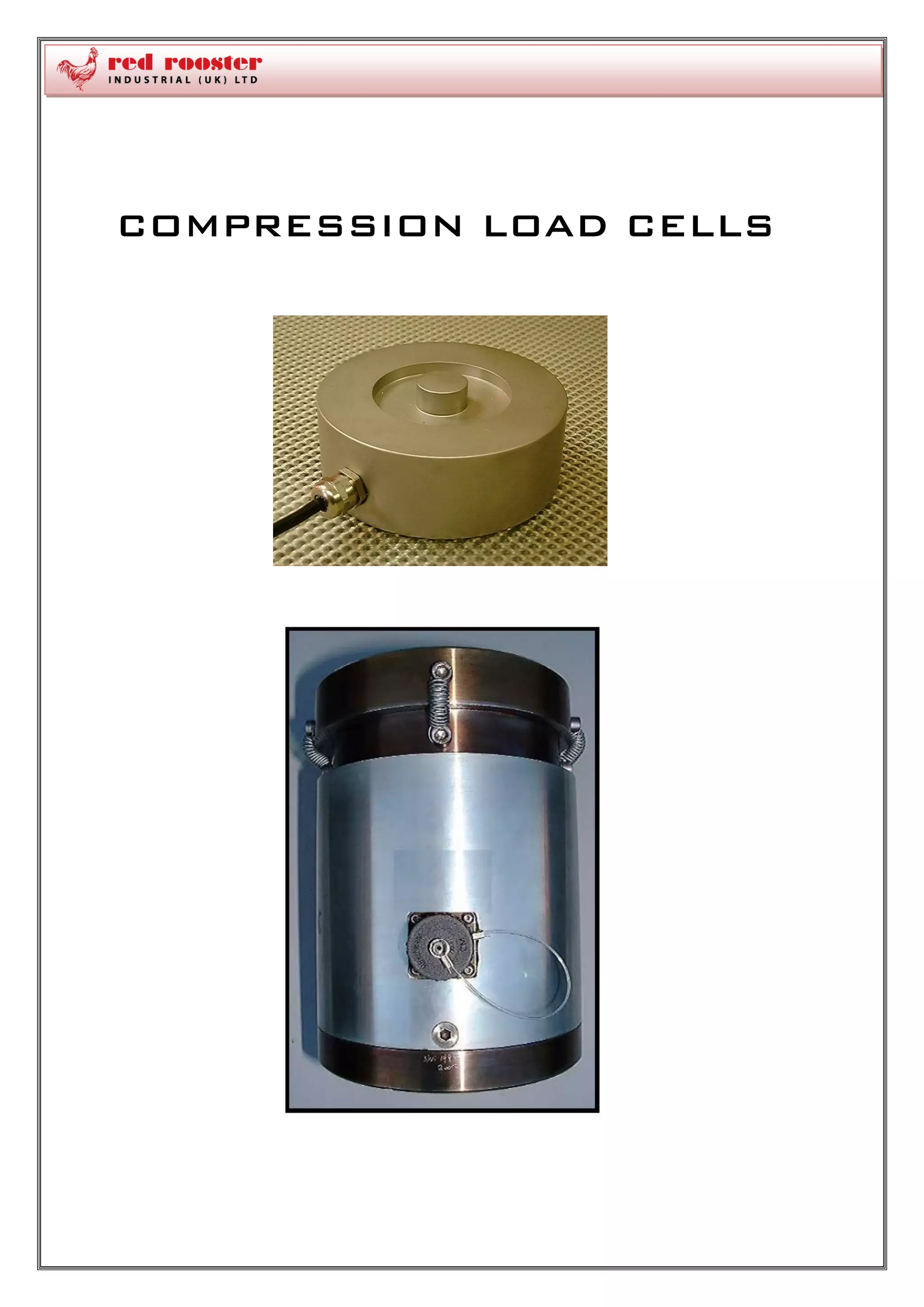 Red Rooster Load Cells & Load Shackles | PDF