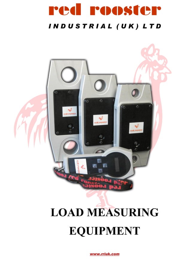 Red Rooster Load Cells & Load Shackles | PDF