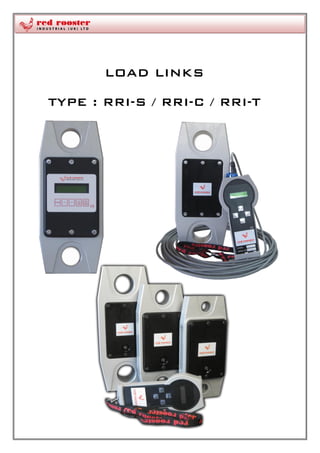 Red Rooster Load Cells & Load Shackles | PDF