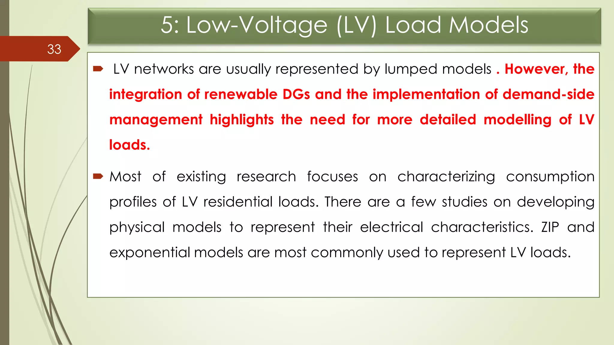 Load Modelling In Distributed Generation Planning Pdf Computer Networking Computing