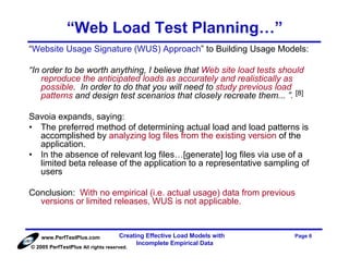 Load models ppt | PDF