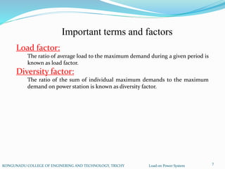 Load on power system | PPTX