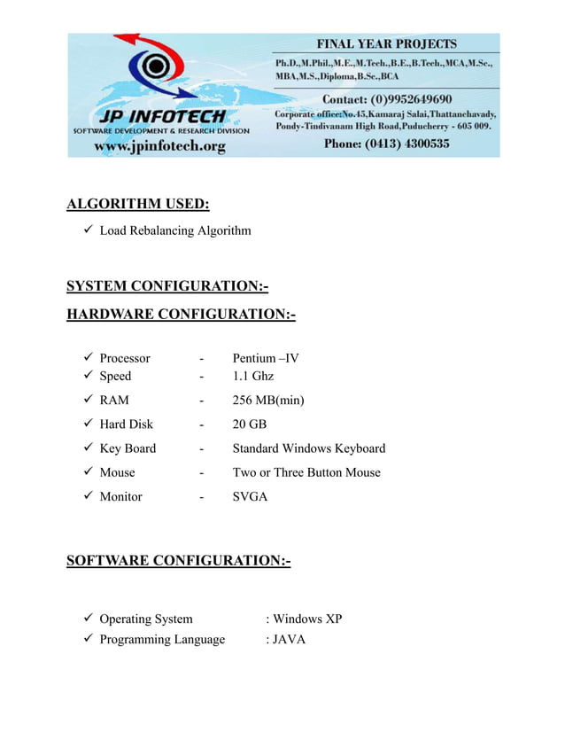 Load rebalancing for distributed file systems in clouds | PDF