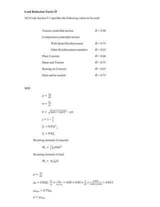 Load reduction factor_ǿ | PDF