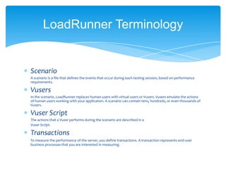 Load Runner | PPTX | Web Development | Internet