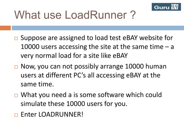 What is Loadrunner ? | PPT