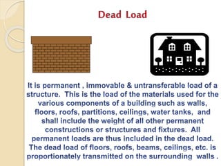 Loads acting on buildings | PPTX