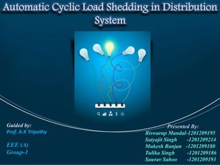 Automtaic Cyclic Load shedding in Distribution system | PPTX | Business Utilities | Business