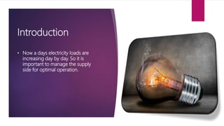 Load shedding and load scheduling (ppt) | PPTX