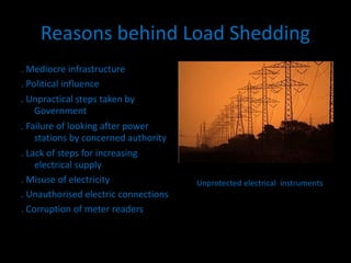 Load shedding problem in Bangladesh | PPTX