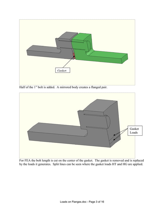 Loads_On_Flanges ASME SECTION VIII Div.1 | PDF