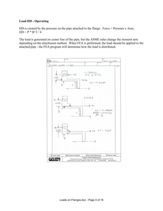 Loads_On_Flanges ASME SECTION VIII Div.1 | PDF