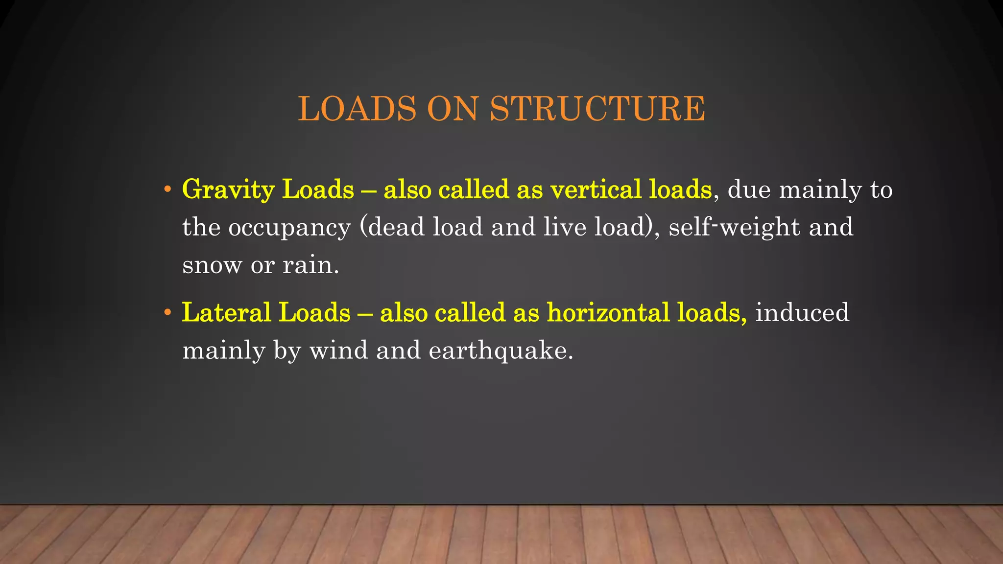 LOADS ON STRUCTURE.pptx